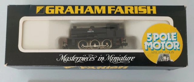 GRAHAM FARISH N Gauge No. 1016 B.R. Class J94 Tank Locomotive 68079 ...