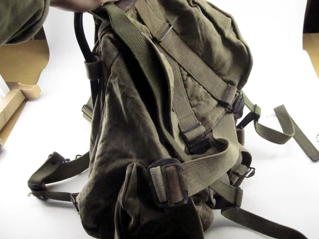 WW2 CANADIAN RUCKSACK Backpack with Metal Bracing $50.00 - PicClick CA