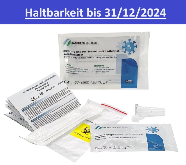 25X SAFECARE ONE Step Rapid Profi-Test Antigen 3in1 Rapid Test-Kit ...