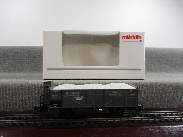 MÄRKLIN H0 46037 offener Güterwagen Jahreswagen 2001 "Müller Hoffmann ...