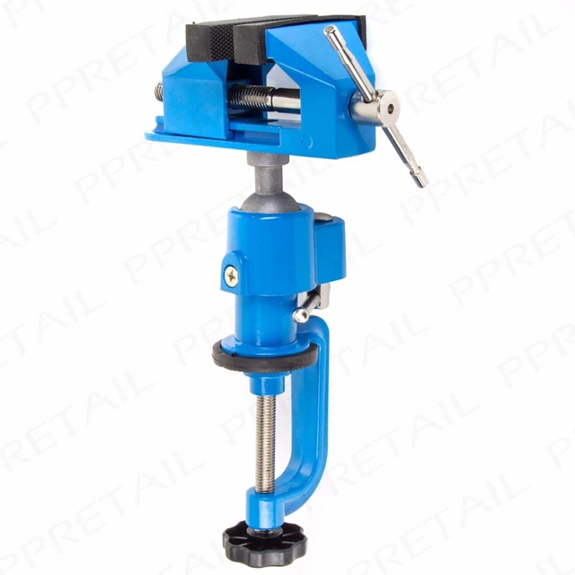 PROFESSIONAL 70MM SILVERLINE MULTI-ANGLE VICE/CLAMP Wood Bench Hobby ...
