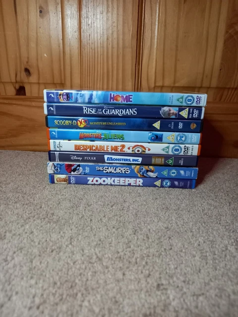 KIDS DVD BUNDLE | Dreamworks, Pixar Etc | 9 Dvds | Perfect Condition £5 ...
