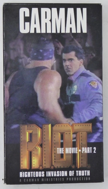 CARMAN - R.I.O.T. the Movie, Part 2 (VHS, 1996) $2.64 - PicClick