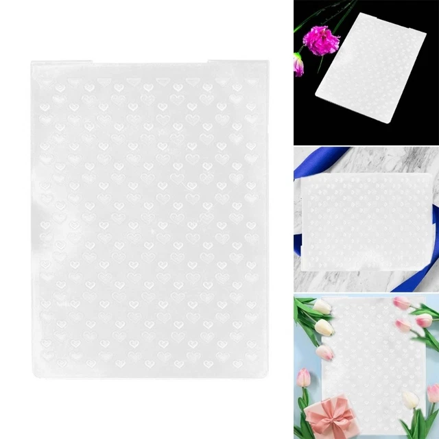 EMBOSSING FOLDERS FOR Making Card Supplies DIY Plastic Scrapbooking ...