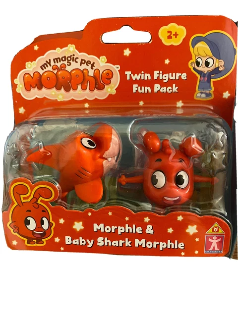 MORPHLE AND BABY Shark Morphle - Figura doppia confezione divertente ...