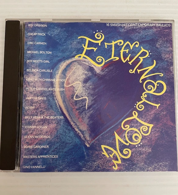 ETERNAL LOVE CD 1989 Various 70s 80s Australian Comp Kate Bush Heart ...