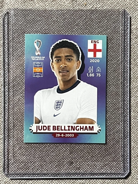 PANINI STICKER FIFA World Cup Qatar 2022 Jude Bellingham # Eng 11 ...