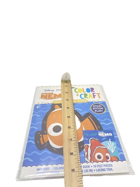 BRAND NEW FINDING Nemo Stitch And Play Nemo Art Craft, Colouring ...