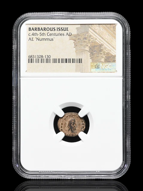 ROMAN EMPIRE. BARBAROUS Issue, late 4th-5th Century AD, Vandals, NGC ...