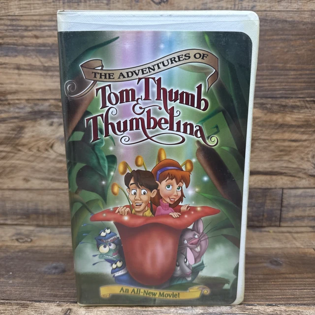 THE ADVENTURES OF Tom Thumb Thumbelina VHS Clamshell £5.53 - PicClick UK