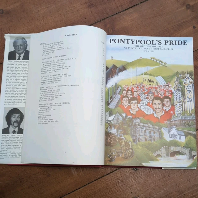 PONTYPOOL’S PRIDE, OFFICIAL History of Pontypool Rugby Football 1868 ...