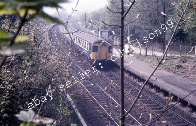 BRITISH RAILWAY SLIDE - BR 4-car Trans-Pennine EMU at Grindleford [K708 ...