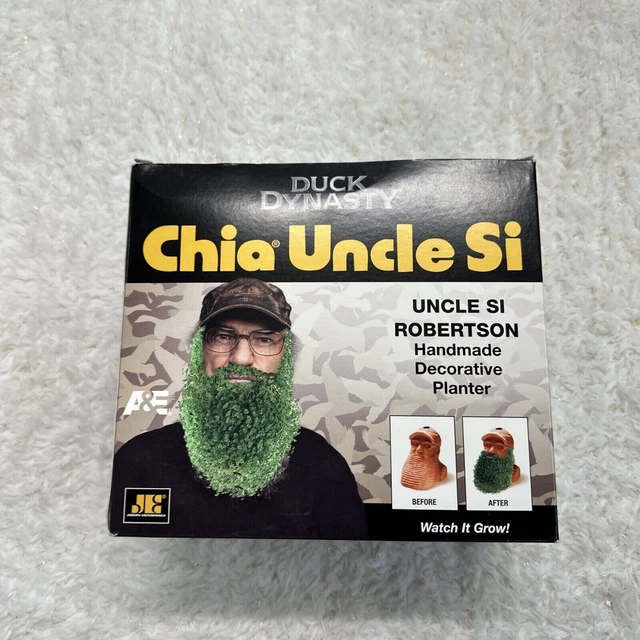 UNCLE SI ROBERTSON Chia Pet A&E Duck Dynasty Handmade Decorative ...