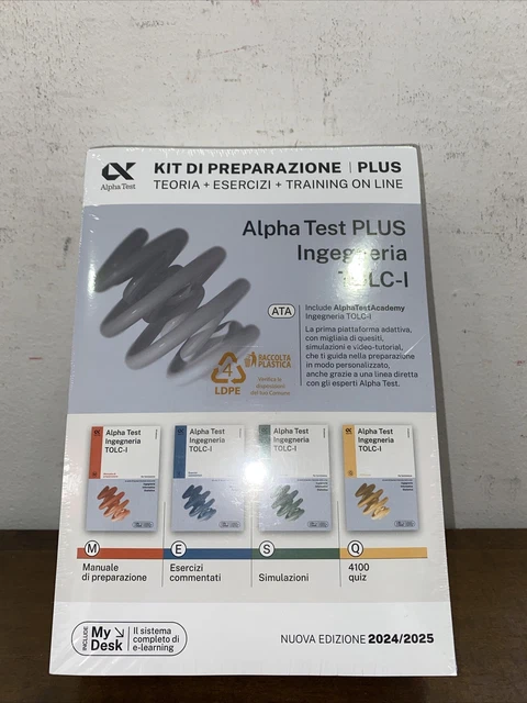 KIT 2024 - Alpha Test Plus Ingegneriacompleto Nuovissimo - Alpha Test ...