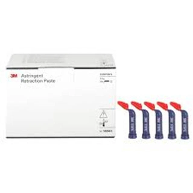 DENTAL 3M ESPE Astringent Gingival Retraction Paste capsules 25 Caps £ ...