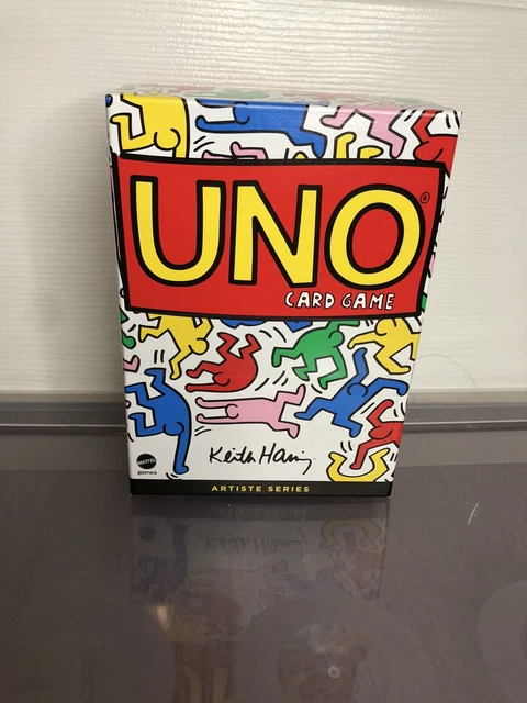 KEITH HARING UNO Game Set Mattel Game Artist Series ! Rare Collectible ...