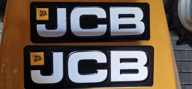 JCB GENUINE DECAL/METAL 3D £37.25 - PicClick UK
