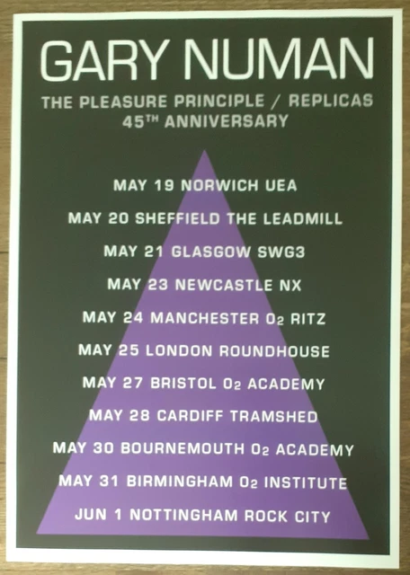 GARY NUMAN - live band music show 2024 promotional tour concert gig ...