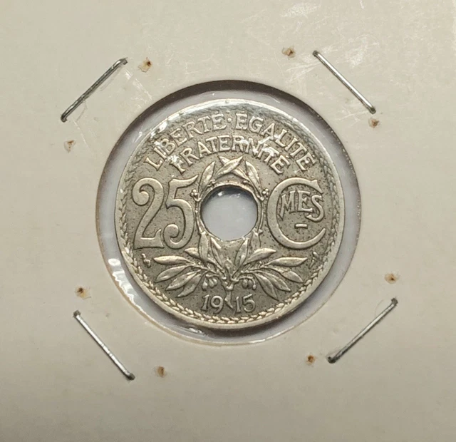 25 CENTIMES 1915 Lindauer Cmes souligné TTB - EUR 6,00 - PicClick FR