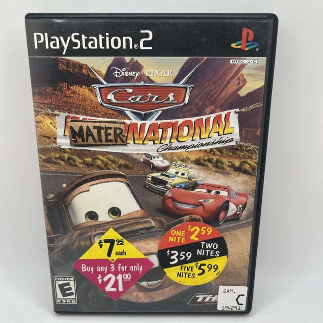 CARS: MATER-NATIONAL CHAMPIONSHIP (Sony PlayStation 2, 2007) £4.57 - PicClick UK