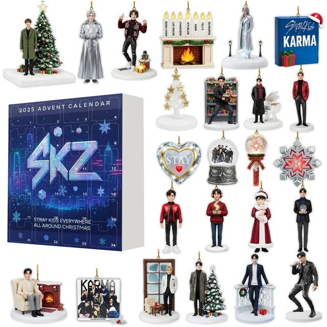 2025 STRAY KIDS Advent Calendar SKZ Toy 24 Days Christmas Countdown Xmas Gifts $28.49 - PicClick AU