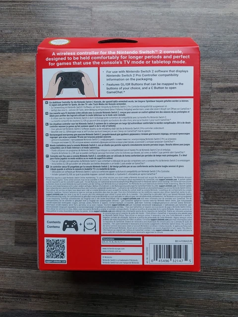 NINTENDO SWITCH 2 Original Pro Controller Neu&OVP ungeöffnet +Rechnung ...