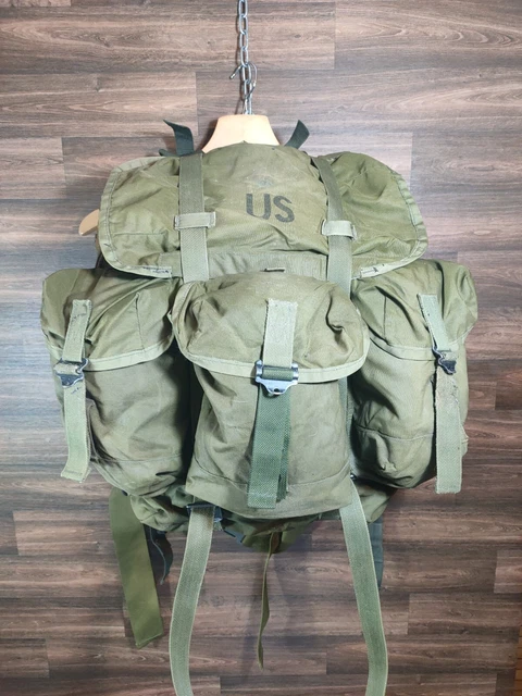 VINTAGE U.S. ARMY Alice Pack And Frame 77Dated £120.00 - PicClick UK