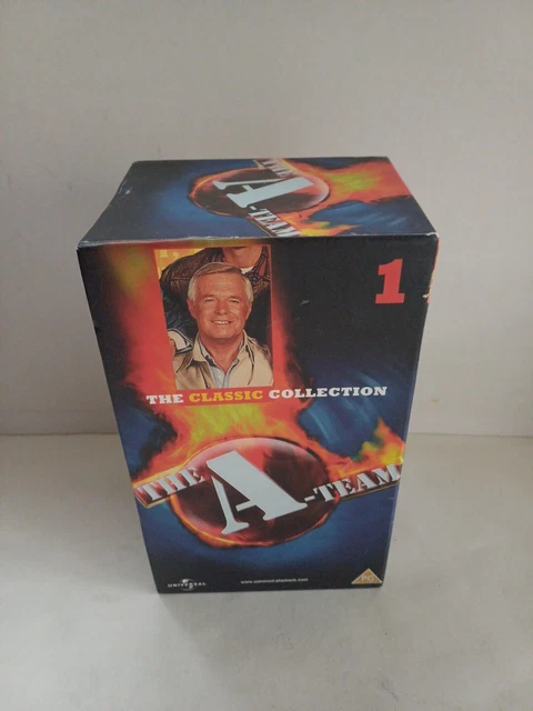 THE A-TEAM (BOX Set 1) (VHS, 2001) Contains 3 Vhs Tapes £7.00 - PicClick UK