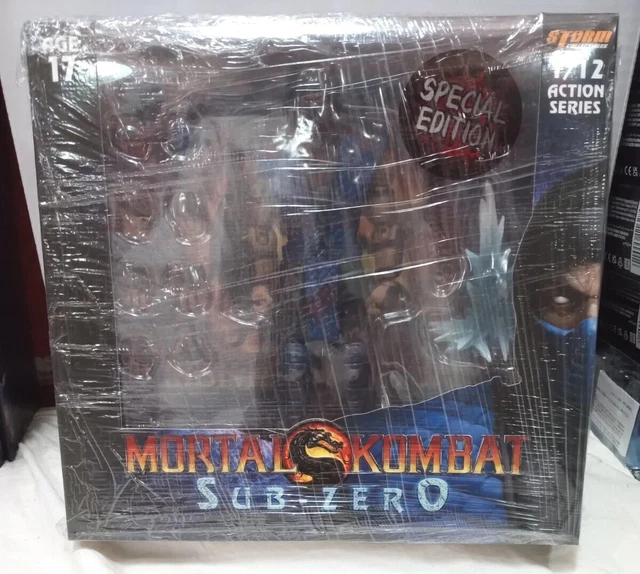 FIGURINE STORM COLLECTABLES SUB-ZERO Bloody OG MK1/MKI MORTAL KOMBAT 1/ ...