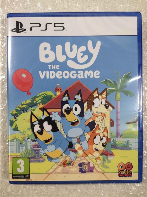BLUEY THE VIDEOGAME Ps5 Uk New (Game In English/Francais/De/Es/It/Pt ...