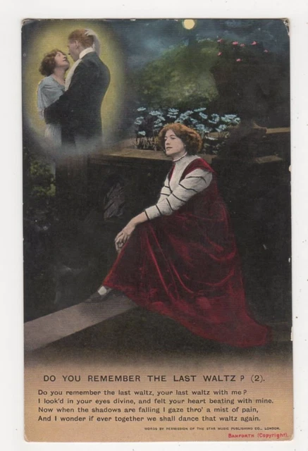 DO YOU REMEMBER The Last Waltz (2) Bamforth Postcard, B350 EUR 2,82 ...