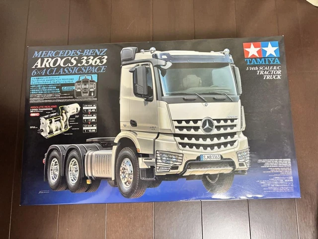 TAMIYA 1/14 MERCEDES-BENZ Arocs 3363 6x4 RC Truck Full Operation Kit ...