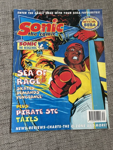 SONIC THE HEDGEHOG - Sonic The Comic UK - Sega / Fleetway Issue No. 94 ...