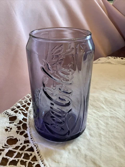 COCA COLA COKE Can Glass Tumbler Purple Mcdonalds Promotion EUR 2,33 ...