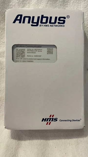 ANYBUS ABC3000A COMMUNICATOR, PROFIBUS / master seriale-PROFIBUS slave ...