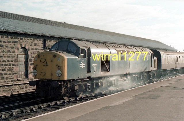 6X4 RAILWAY PHOTOGRAPH Class 40 40006 at Inverness £1.00 - PicClick UK
