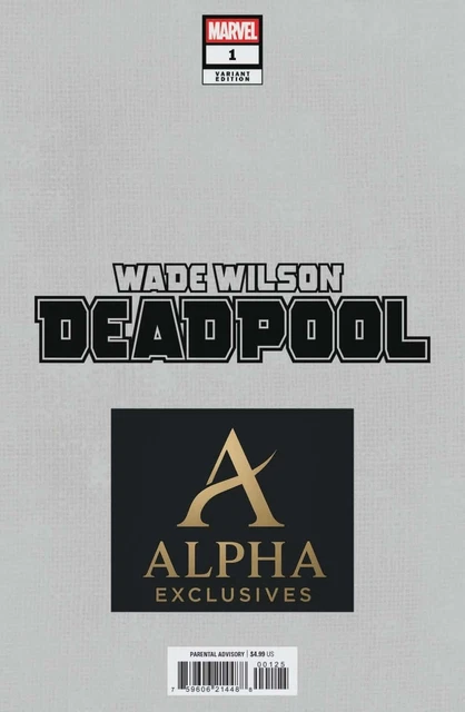 WADE WILSON: DEADPOOL #1 (2026) Alpha Exclusives Nathan Szerdy Cover £7 ...