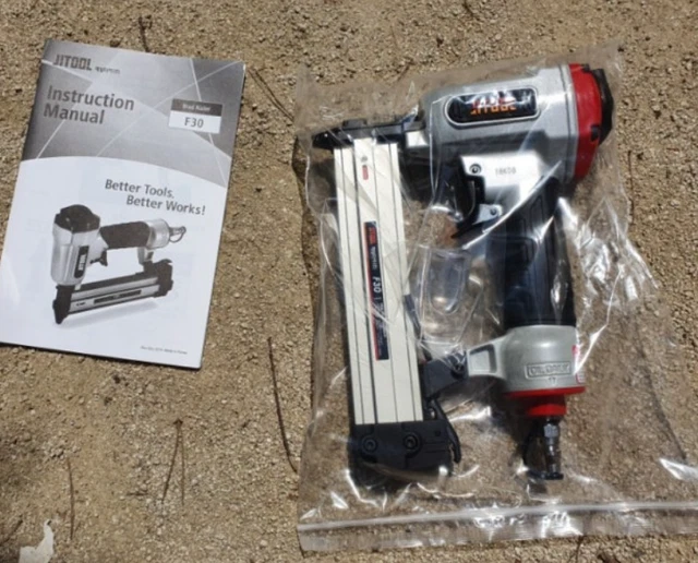 JITOOL F30 BRAD Nailer Nail Gun Tacker Cordless 18GA. 10~30mm $181.66 ...