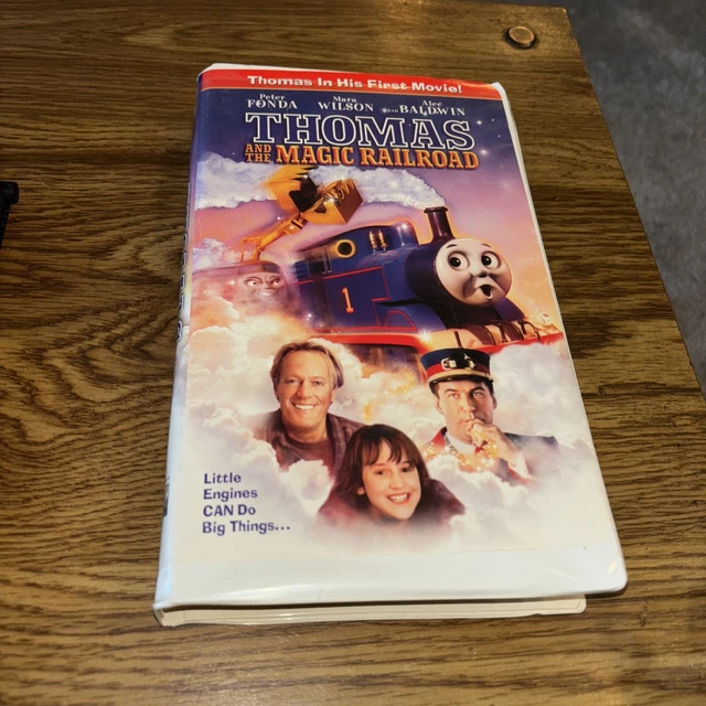 THOMAS AND THE Magic Railroad VHS 2000 Clamshell Mara Wilson, Peter ...