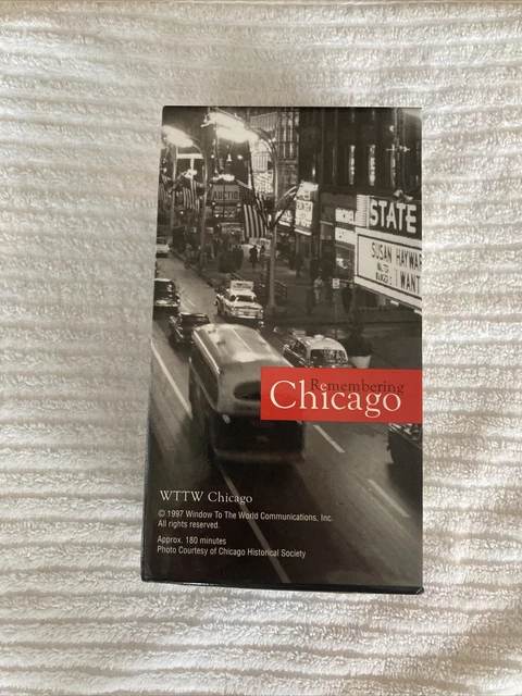 REMEMBERING CHICAGO VHS Box Set - 1997 Wttw Pbs Documentary ~ Brand New ...
