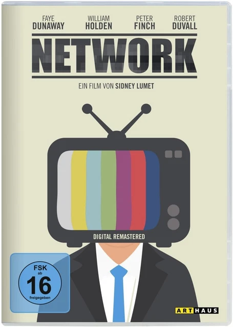 NETWORK (DVD) DUNAWAY Faye Holden William Finch Peter Duvall Robert ...