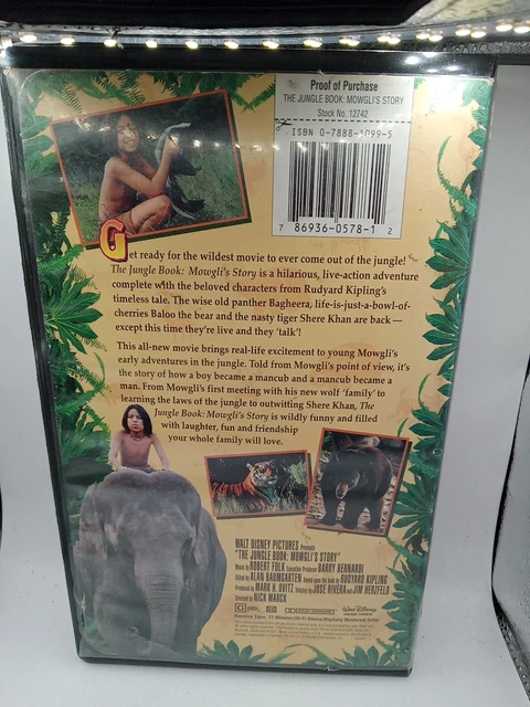 Jungle Book 2 The Mowglis Story Vhs 1998 £9 34 Picclick Uk