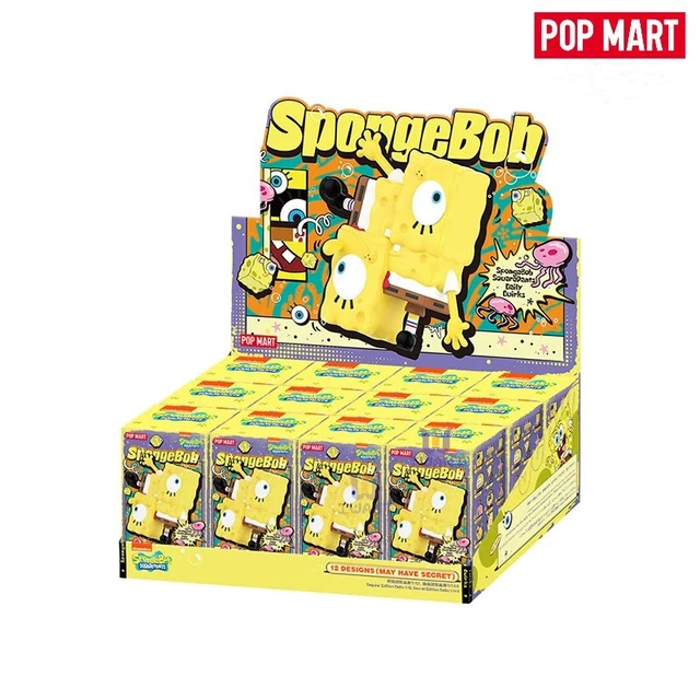 POPMART X SPONGEBOB Funny Series Blind Box Whole Box of 12 Unopened HOT ...