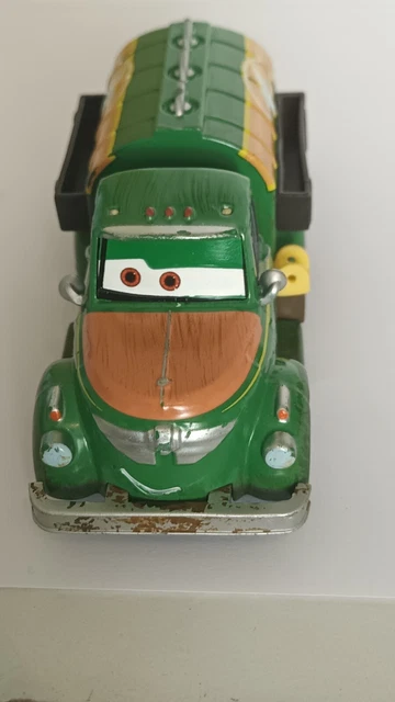 DISNEY PIXAR CARS " Chug " Green Die Cast Water Tanker Toy £4.99 ...