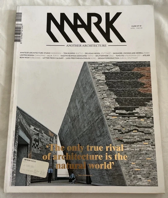 MARK MAGAZINE BOOK Architecture Interiors Art Design # 19 Apr May 2009 ...