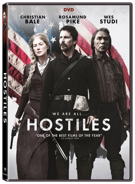 HOSTILES (DVD) ROSAMUND Pike Jesse Plemons Ben Foster Stephen Lang (US ...