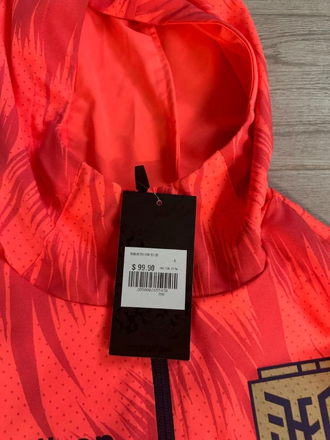 MARATHON ECUADOR SOCCER training jacket 2026 qualifiers men's orange ...