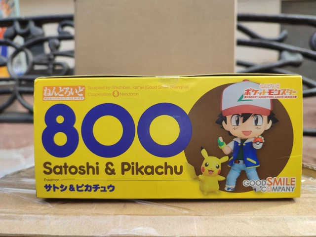 NENDOROID POKEMON SATOSHI & Pikachu Figure #800 Good Smile Company EUR ...