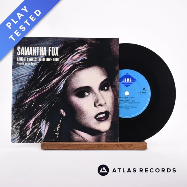 Samantha Fox Naughty Girls Need Love Too 7 Vinyl Record Exex Eur 573 Picclick It