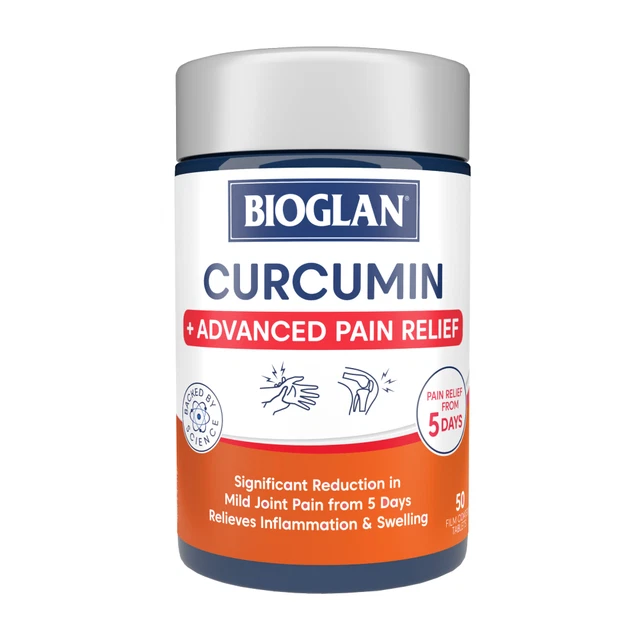 BIOGLAN CURCUMIN PLUS Advanced Pain Relief 50 Tablets $53.45 - PicClick AU